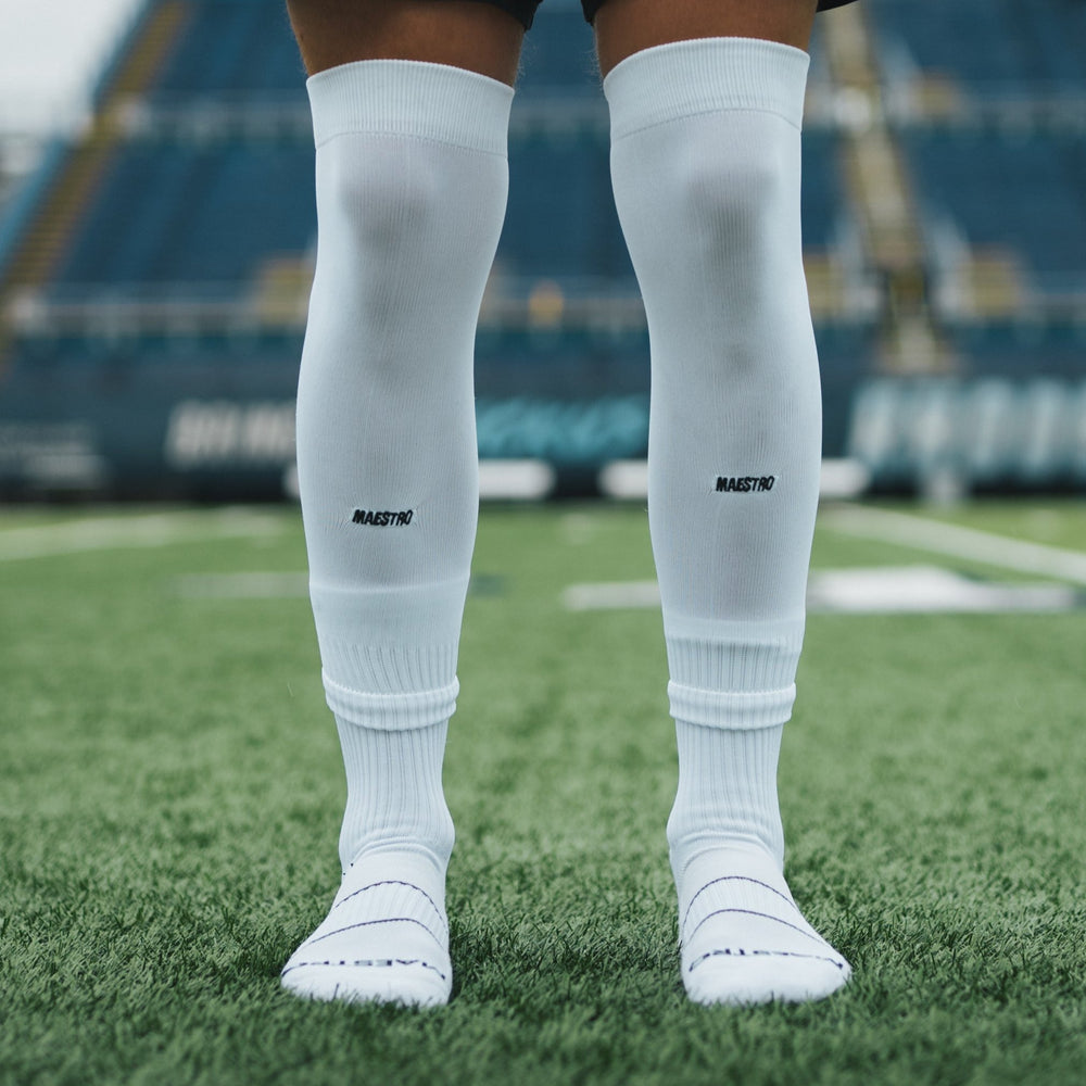 White Maestro Sock Sleeves